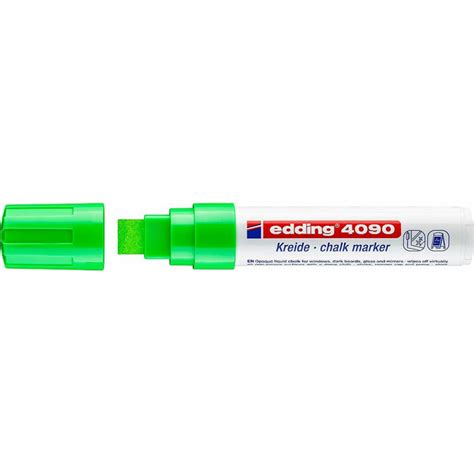 Смываемый меловой маркер Edding клиновидный наконечник, 4-15 мм ...