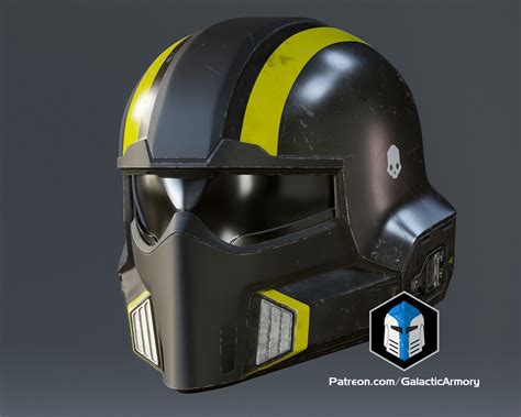 3d File Helldivers 2 Helmet B 01 Tactical 3d Print Files 🪖 ・3d