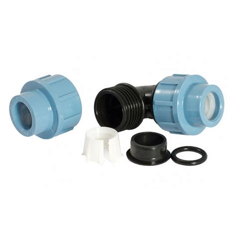 Фитинг для труб ПНД – Отвод 90 D25 — UNIPUMP