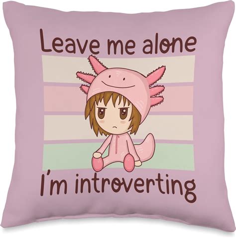 Amazon Com Funny Introvert Chibi Axolotl Leave Me Alone I M Introverting Chibi INFJ INFP Mauve