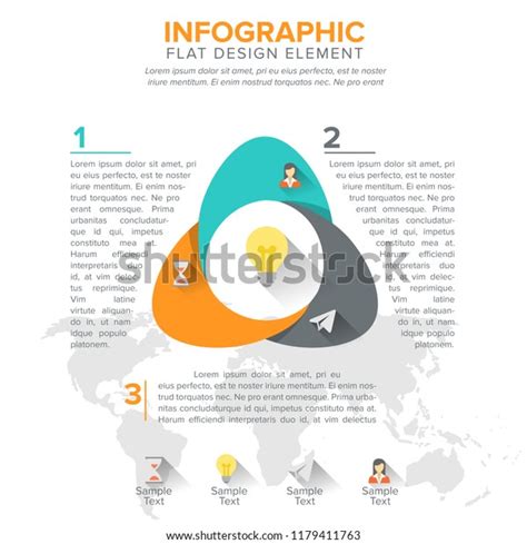 Triangular Diagram Chart Triangle Steps Stock Vector Royalty Free Shutterstock