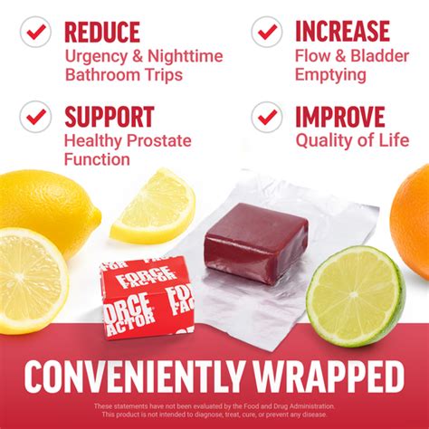 Force Factor Prostate Soft Chews Force Factor