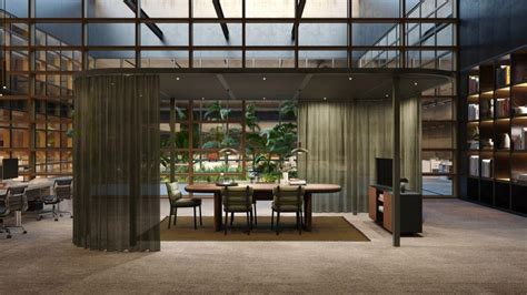 Pavilion O Modular Office Partitions By Kettal Dezeen Showroom