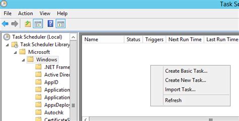 powershell post trigger a powershell script from schedule task