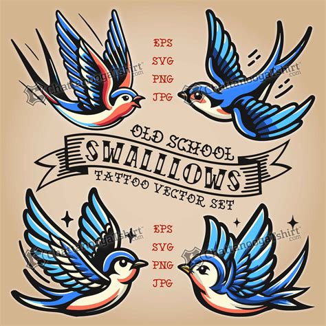 Swallow Bird Tattoo