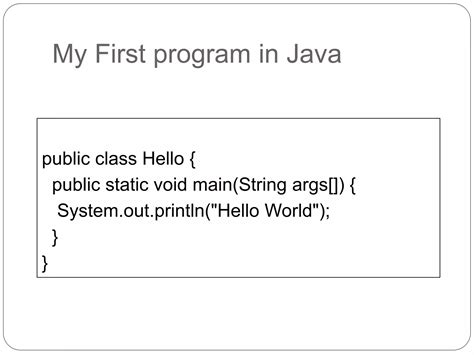 Object Oriented Programming Withjava Ppt