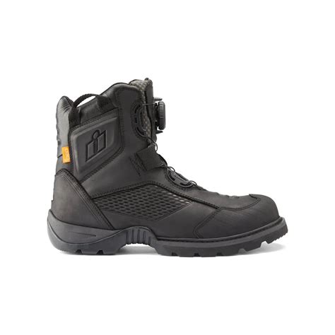 Icon Stormhawk Boots Black Size 10 Long Range Outdoors