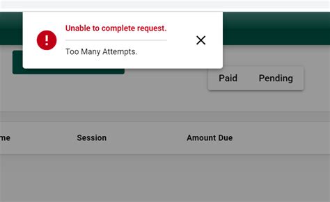 too many attempts issues radsystems forum