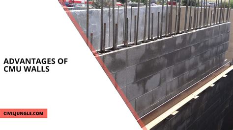 What Is CMU Wall Advantages Disadvantages Of CMU Walls Applications Of Concrete Masonry Unit