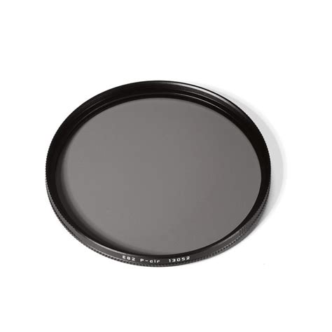 Leica 82mm Circular Polarising Filter Black Lens