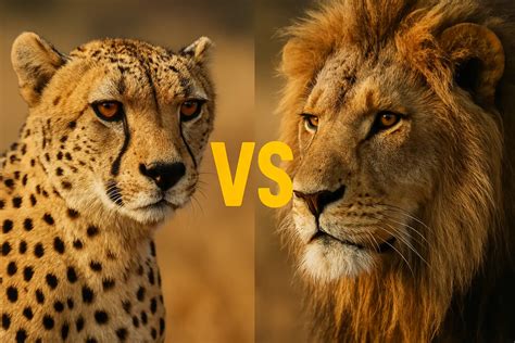 Cheetah Vs Lion Comparing 2 Of Africas Big Cats