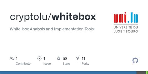 Github Cryptoluwhitebox White Box Analysis And Implementation Tools