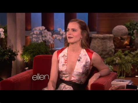 Naked Emma Watson In Ellen The Ellen Degeneres Show