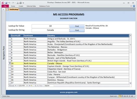 Ms Access Dlookup Function Microsoft Access Programs Function Access Microsoft