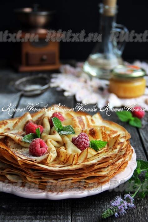 Заварные блины с дырочками на кипятке и молоке 10 фото в рецепте