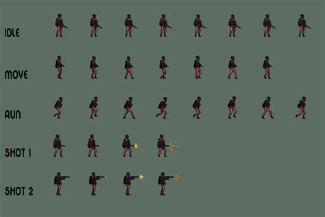 Spritesheet Human Unity Character Customization Using Spritesheets