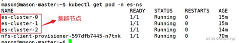 K8s安装elasticsearch集群 Csdn博客