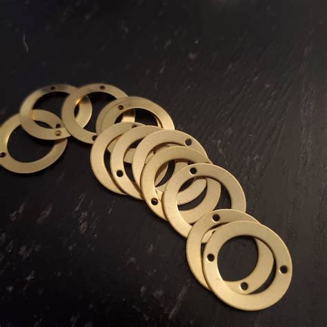 6 Small Brass Floral Corner Brackets Zc233 Etsy