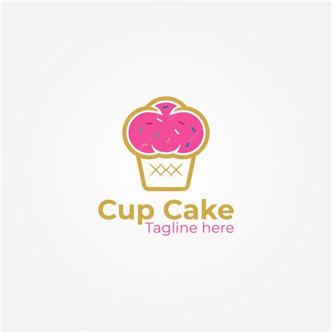 Premium Vector Cup Cake Logo Vector Design For Food And Bakery Business