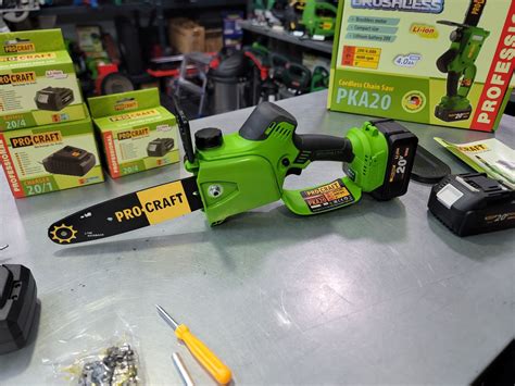 Пила цепная Аккумуляторная Бесщеточная ProCraft PKA20 24см шина: 2 890 ...