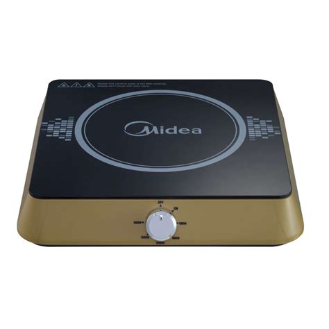 MIDEA 1600W Induction Cooker (Gold) MD-C16-RTY1619GL - Dinor Kempas Jaya