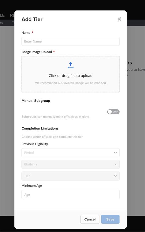 Eligibility Create Edit Monitor Arbitersports