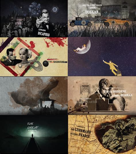 The Great Gatsby Behance