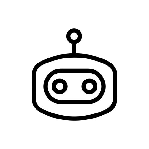 Chat Bot Icon Vector Isolated Contour Symbol Illustration 9971026