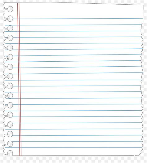 Piece Of Notebook Paper Png