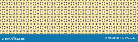 Abstract Cross Pattern Dots Logo Generative Computational Art Illustration Stock Vector