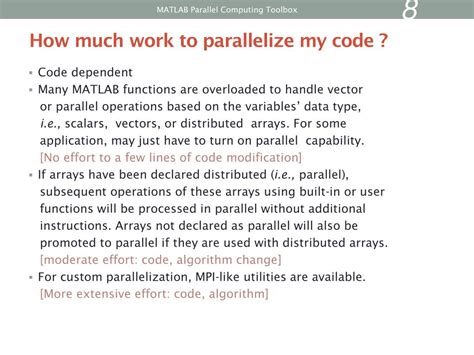 Ppt Introduction To Matlab Parallel Computing Toolbox Powerpoint Presentation Id1584556