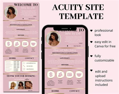 Acuity Scheduling Design Templates Artofit