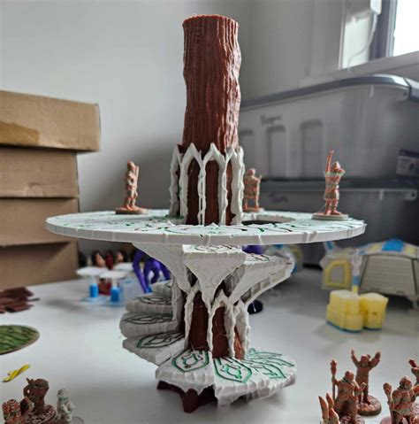 Elven Treehouse Remixed By Lostbouy Makerworld Download Free 3d Models