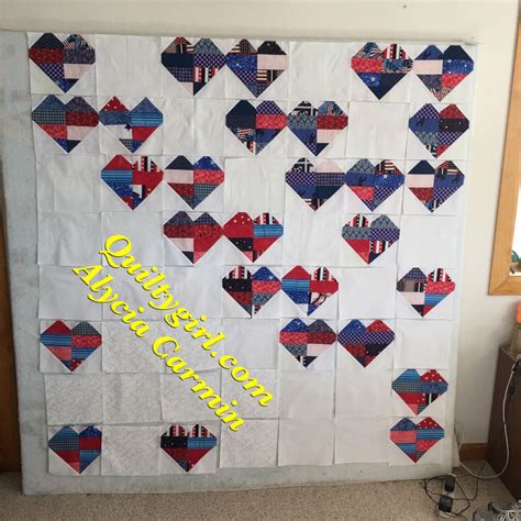 Alycia Quilts Quiltygirl Scrappy Heart Quilt Block Tutorial