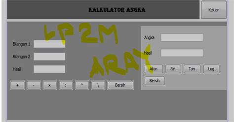Membuat Program Kalkulator Menggunakan Java Netbeans Ngodingdulu