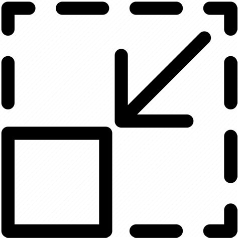 Control Exit Fullscreen Minimize Reduce Size Icon Download On