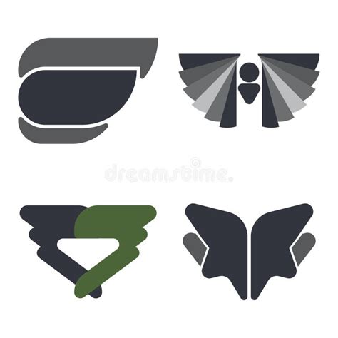 Wing Logo Template Icon Stock Vector Illustration Of Animal 340601146
