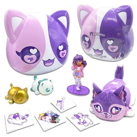 Free Shipping Aphmau Catface Mystery Surprise Set Collectible Figure Plush And Accessories