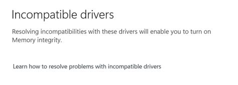 Memory Integrity Turned Off And Cannot Turn Back On Microsoft Qanda