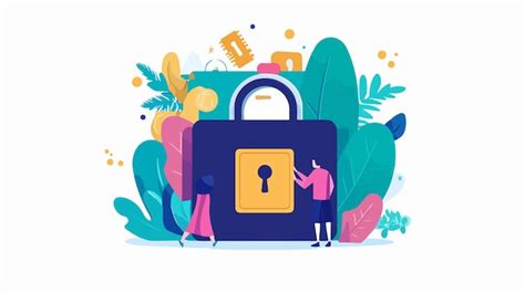 Twostep Verification Flat Illustration Vector Premium Ai Generated Vector