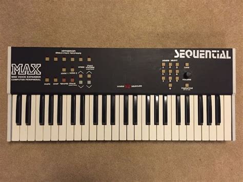 Custom Modded Sequential Circuits Max Synth Synthesizer Custom Synth