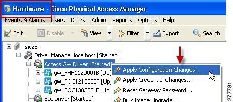 Cisco Physical Access Manager Appliance User Guide Release Configuring Door And Device