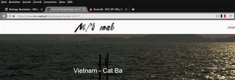 Joomla Sef Urls Und Canonical Links Mn