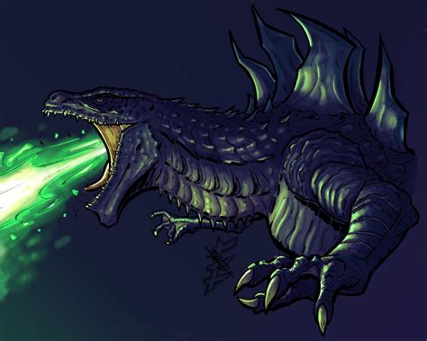 Zilla Jr Sketch By Erik20art On Deviantart