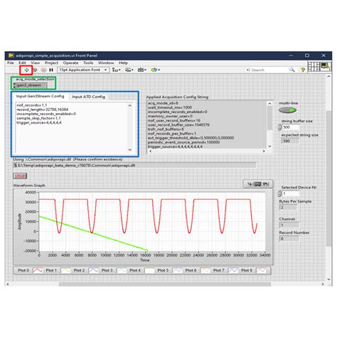 Labview™ Teledyne Sp Devices