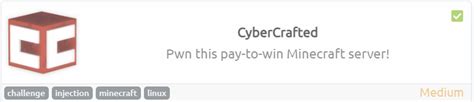 Cybercrafted Tryhackme