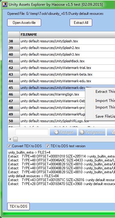 Unity游戏资源逆向工具 可可西 博客园