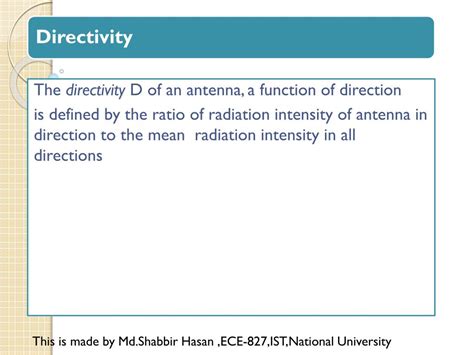 PPT Presentation On Antenna And Its Parameters PowerPoint Presentation ID
