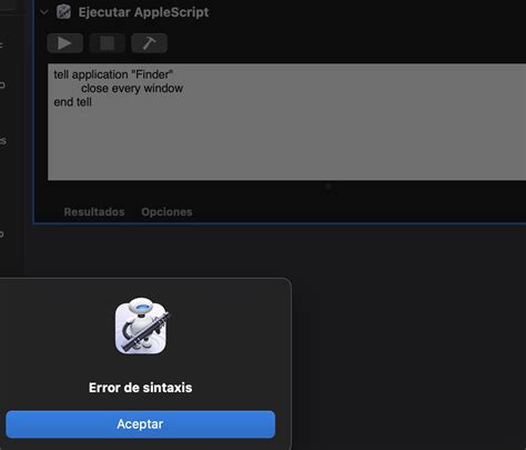 Applescript Is Not Working Apple Community