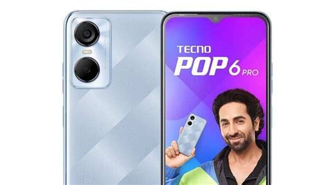 Tecno Pop 6 Pro entry-level phone launched in India: Specs and more | Mint